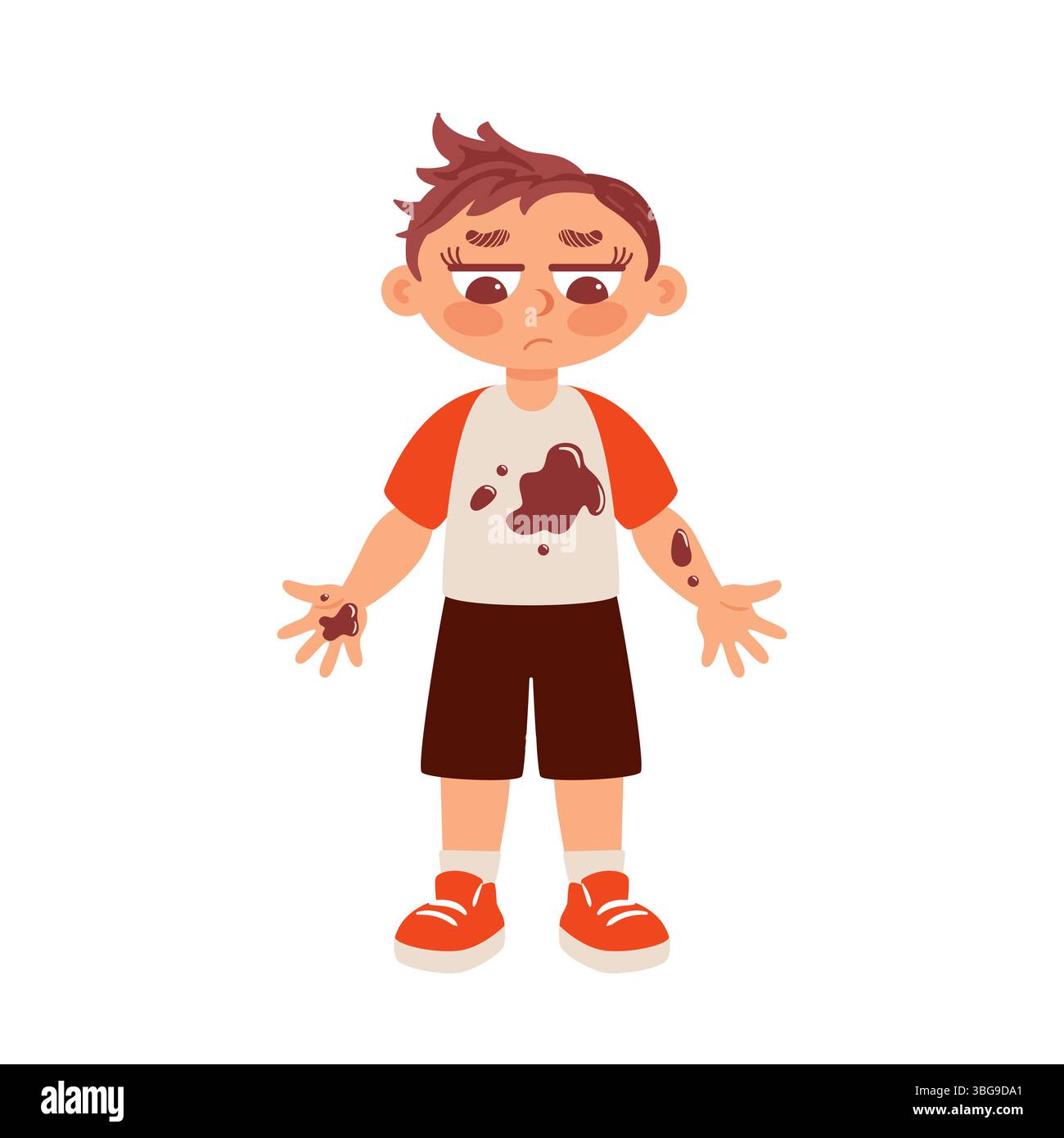 Childhood struggle Stock Vector Images - Alamy