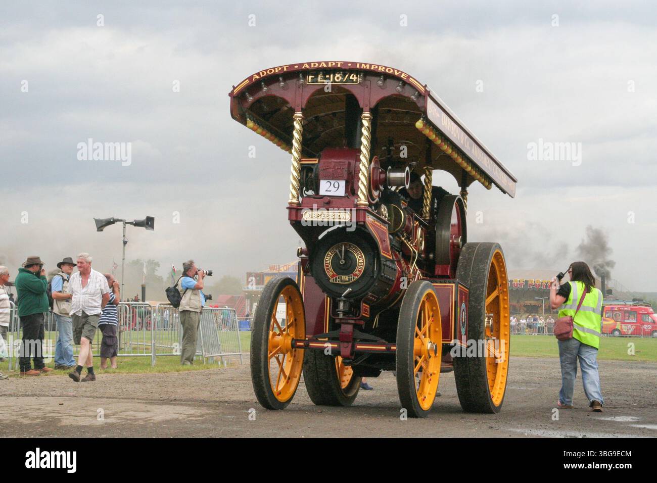A traction engine rally at Pickering Stock Photo - Alamy