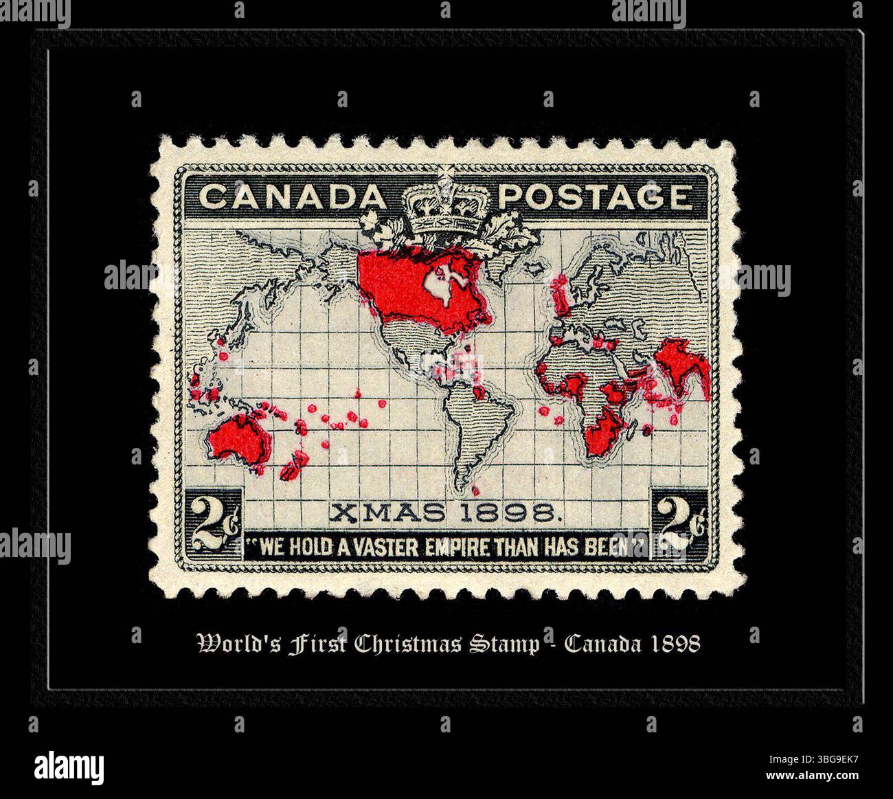 1898 canada christmas stamp hi-res stock photography and images - Alamy
