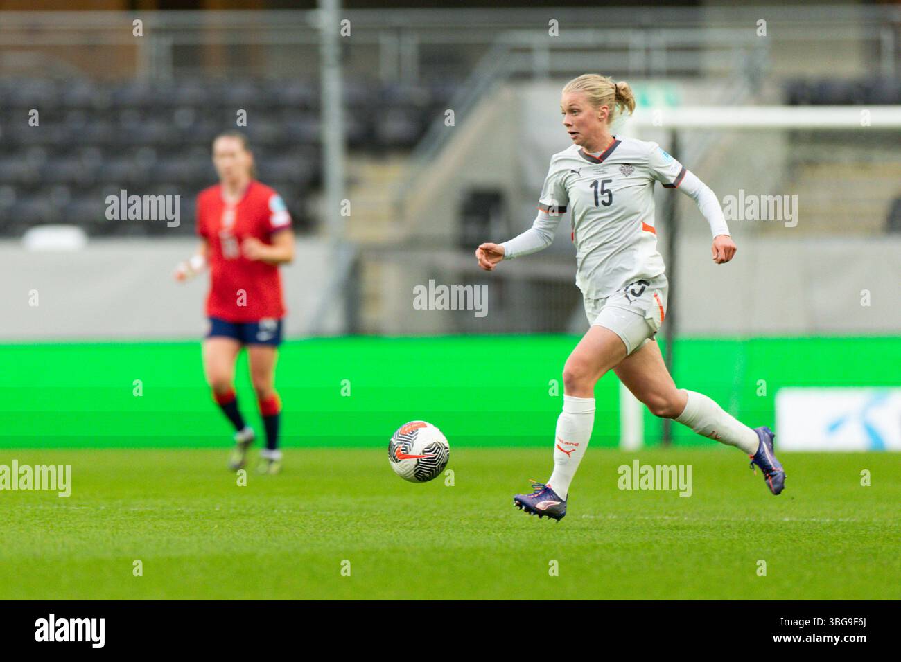 Trondheim, Norway, May 30th 2025: Katla Tryggvadottir (15 Iceland ...
