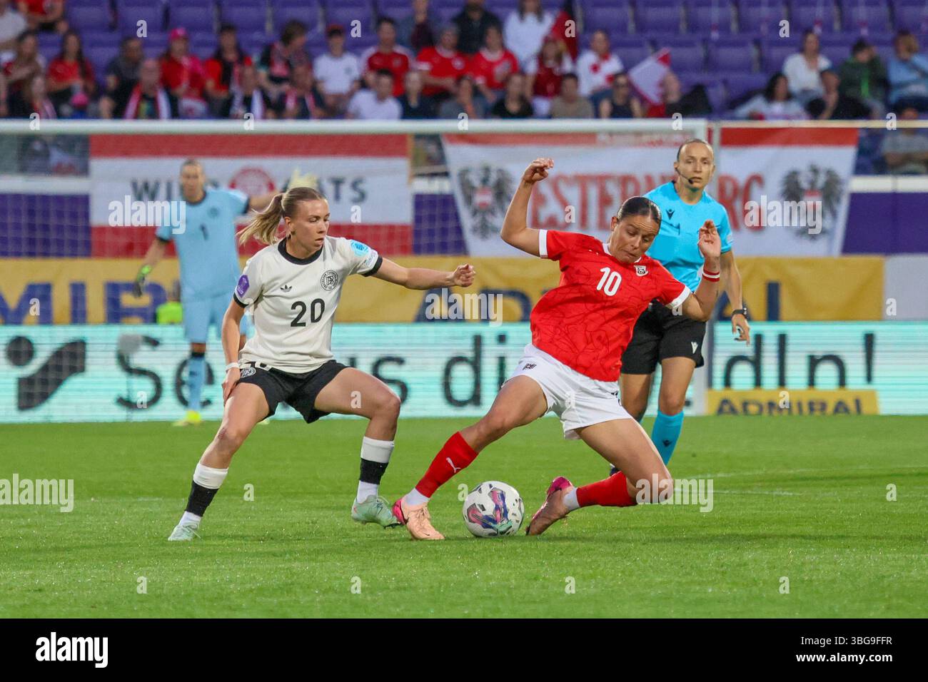 Wien, Österreich 03. Juni 2025: UEFA Nations League Women - 2025 ...