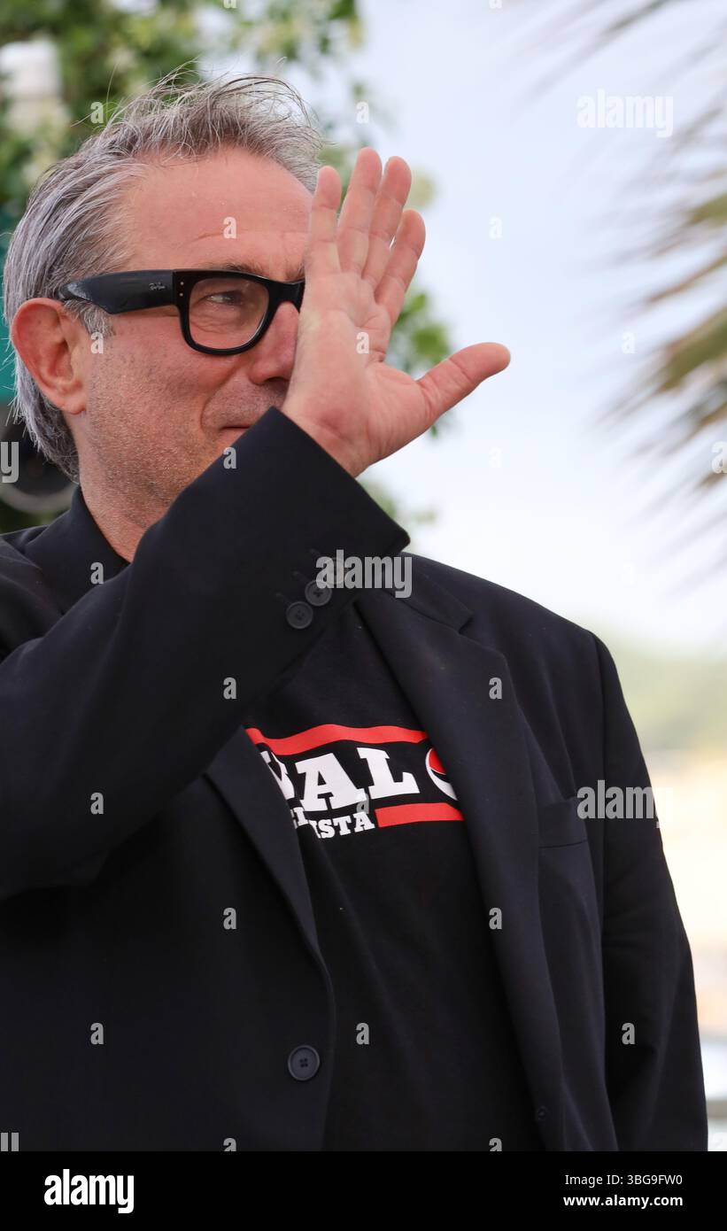 Cannes, France. 16th May, 2025. Sergi Lopez at the Sirât film photo call at the 78th Cannes Film ...