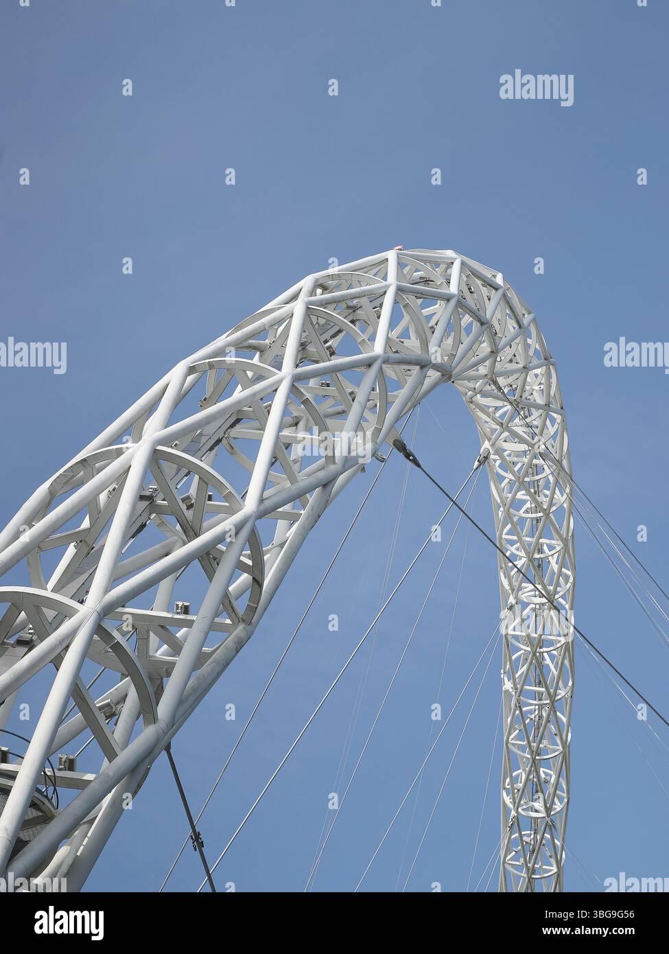 The Iconic Wembley Stadium Arch before the Vanarama National League ...