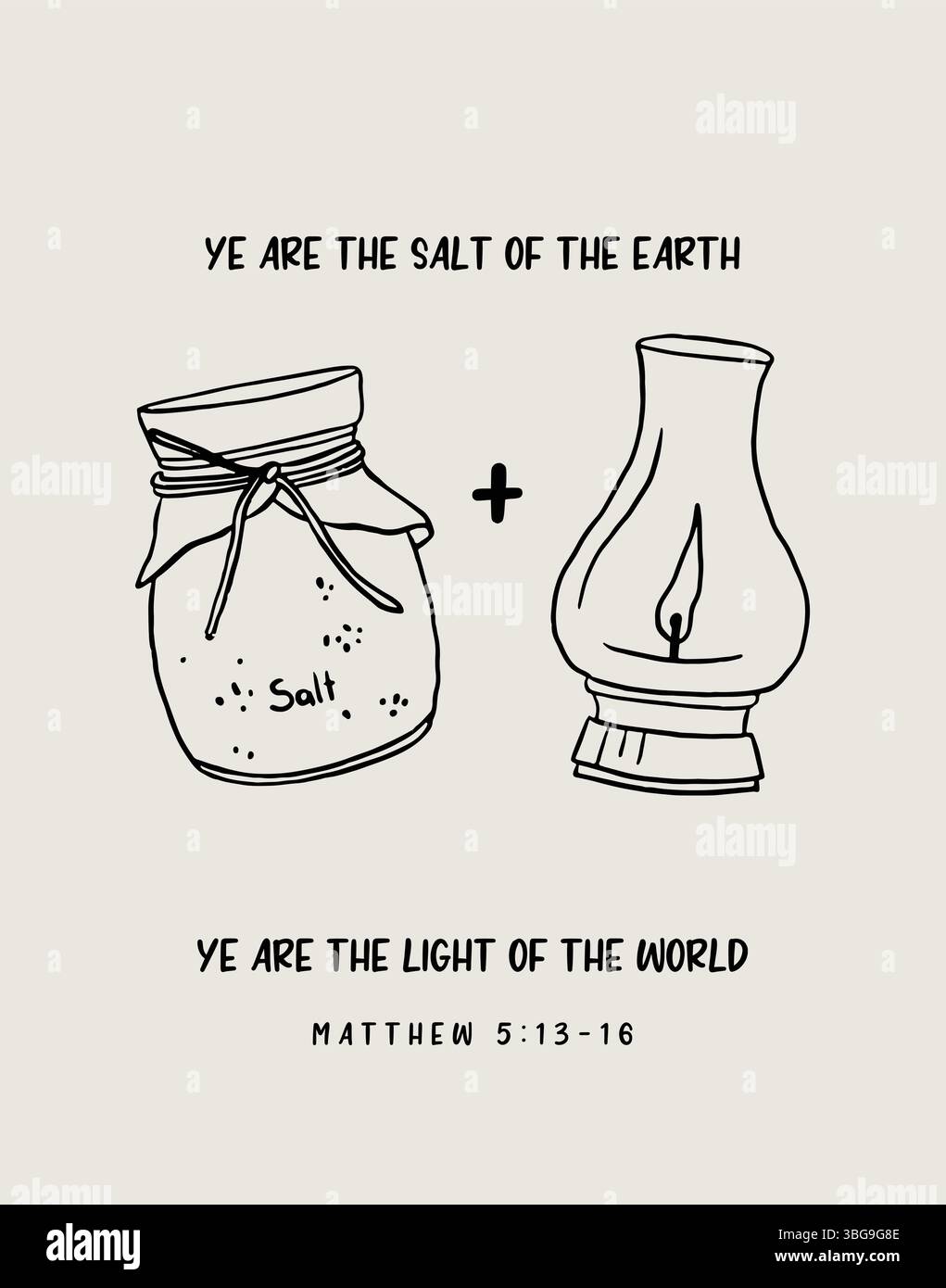 Christian Line Symbols Sketch, Religion Hand Drawn Art, Biblical ...