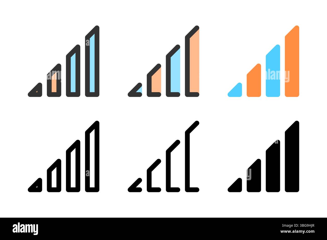 Network indicators Stock Vector Images - Alamy