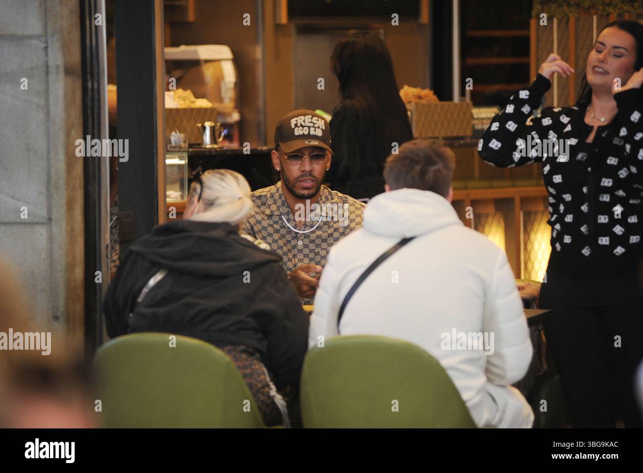 Milan, Pierre Emerick Aubameyang walks through the streets of the ...