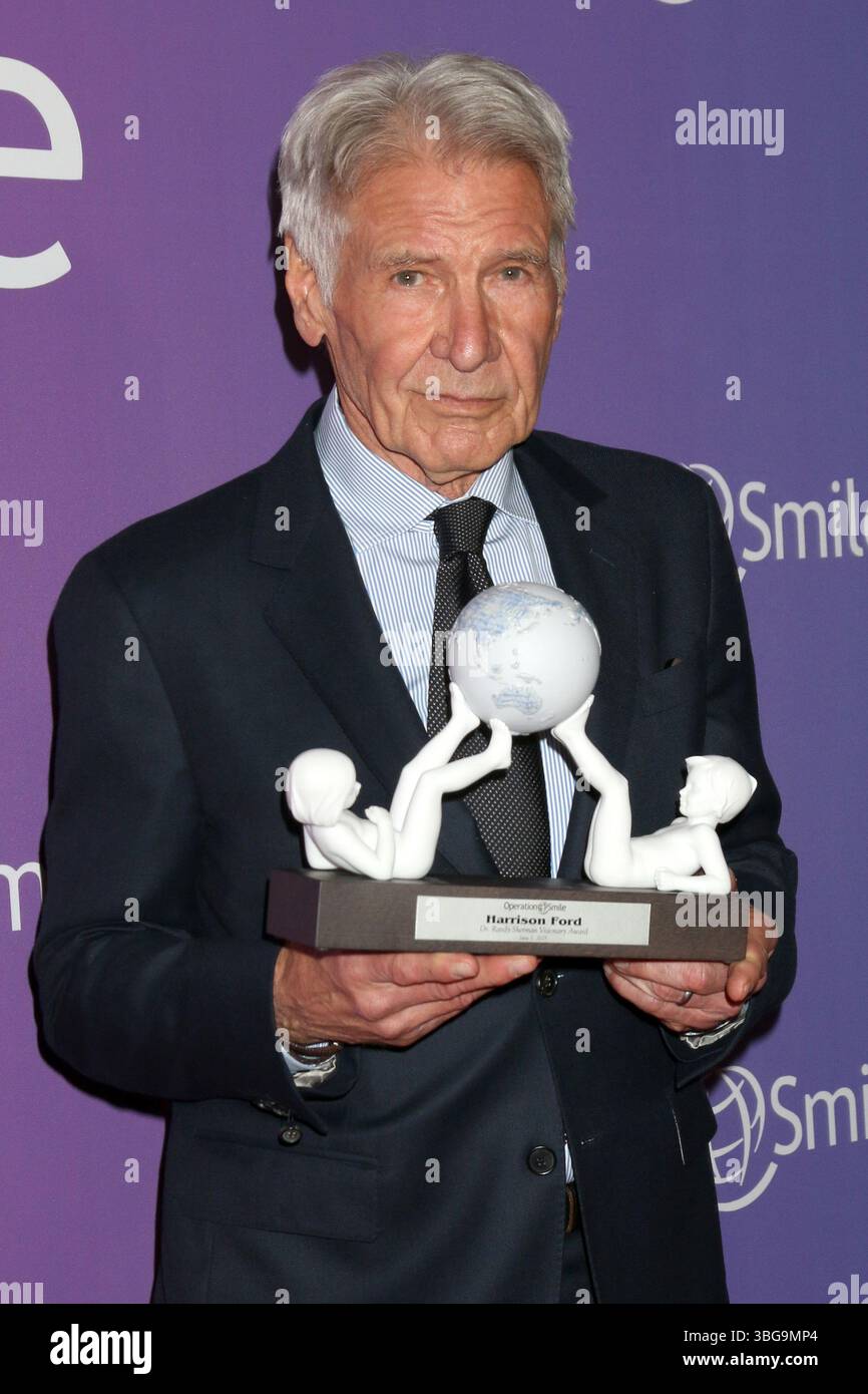 Los Angeles, USA. 3, June, 2025. Pictured left to right, Harrison Ford ...