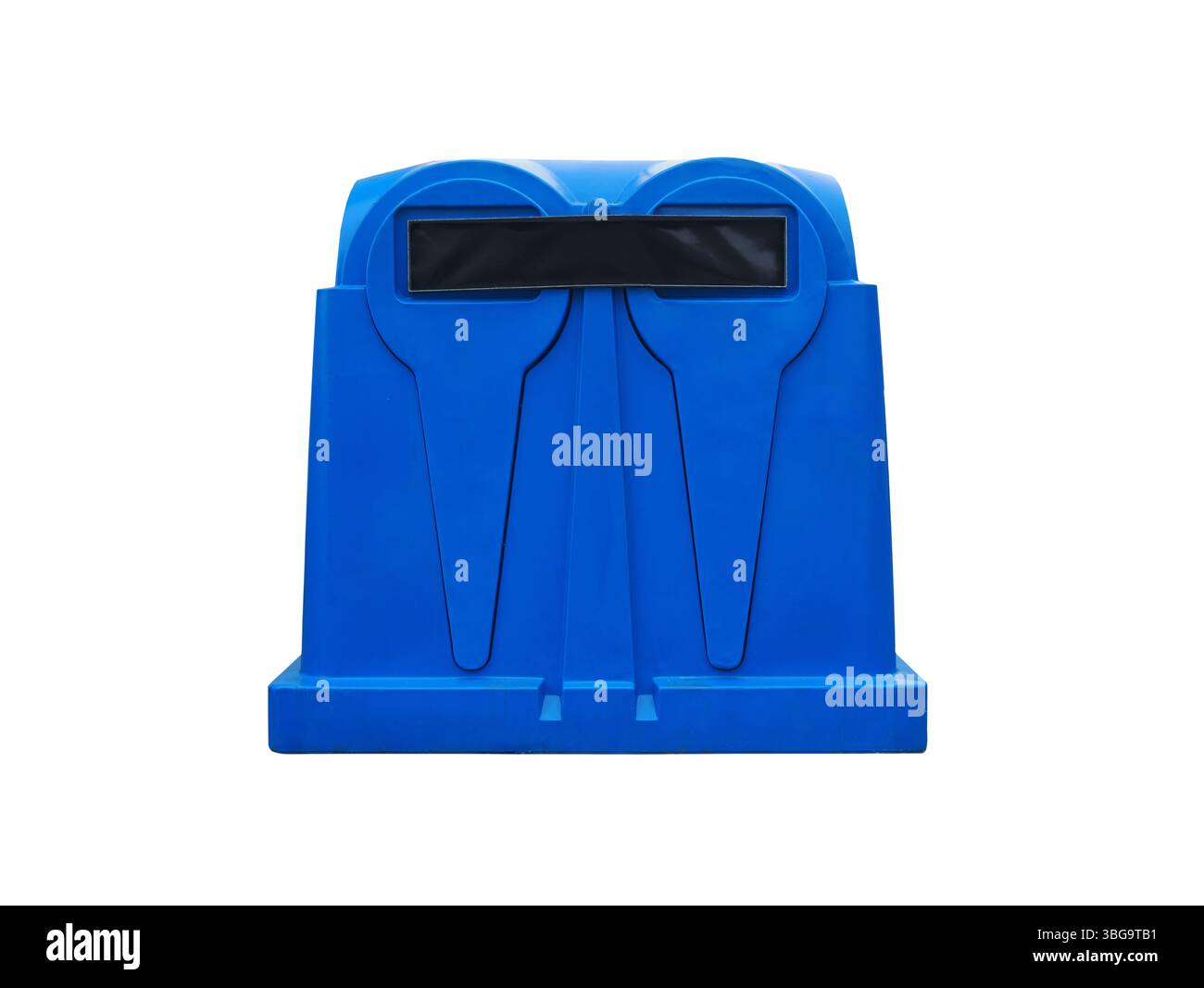 paper waste container isolated on white background Stock Photo - Alamy