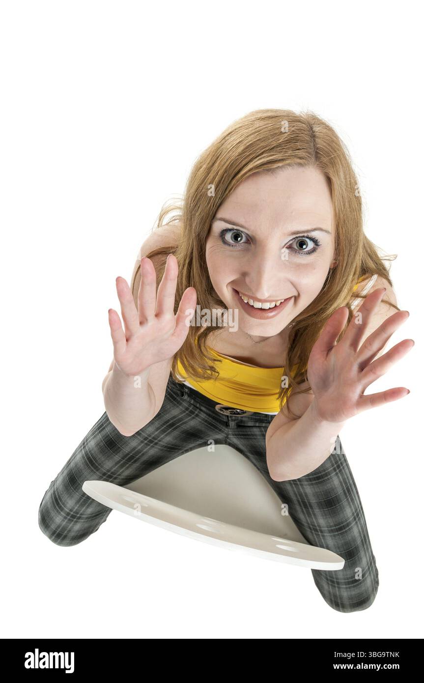 Woman astride hi-res stock photography and images - Alamy