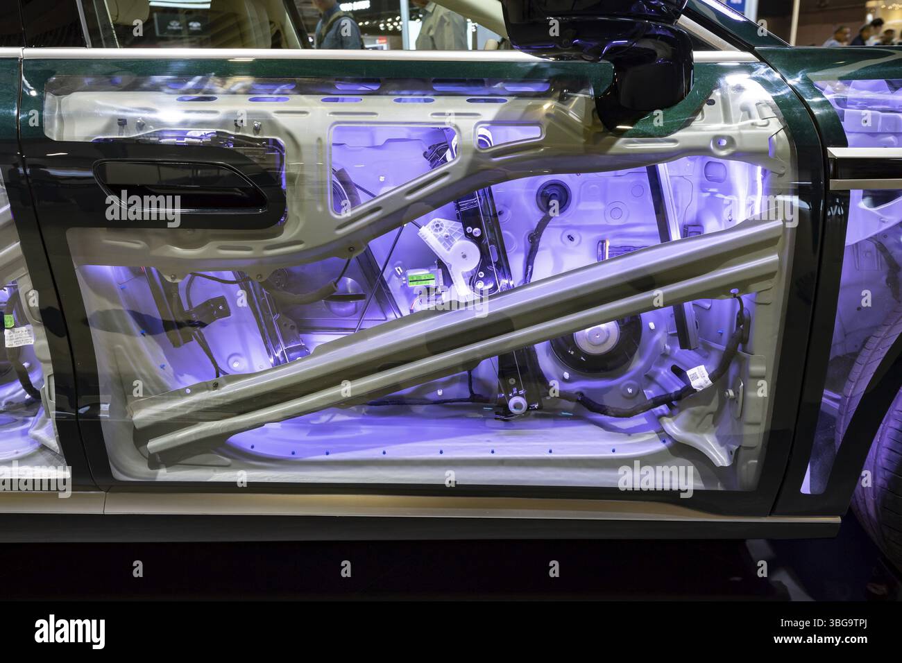 X-ray imaging, car body technology, car body, Chery brand, electric ...