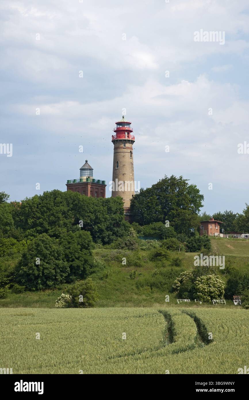 Lighthouses on Cape Arkona, Ruegen, Germany, Europe Stock Photo - Alamy