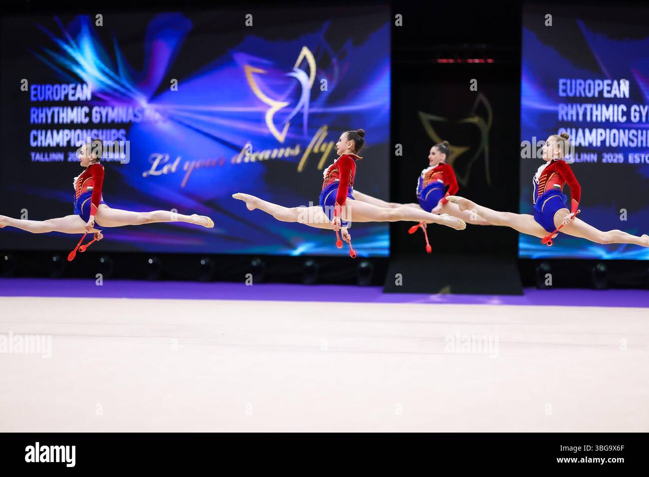Tallinn, Estonia. 04th June, 2025. Junior Group Hungary (Livia Jenei ...