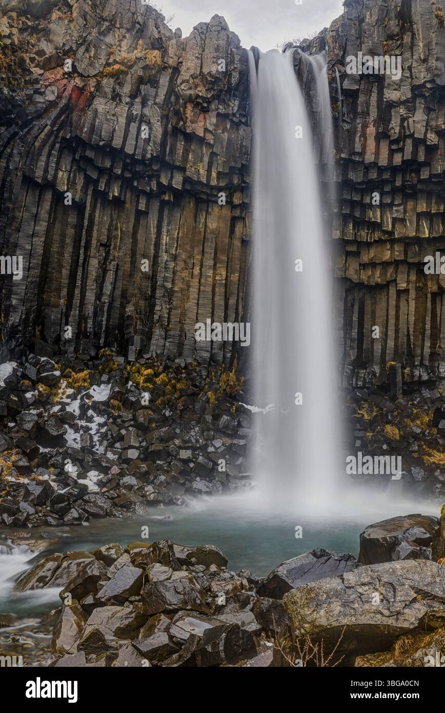 Great basalt wall national park hi-res stock photography and images - Alamy