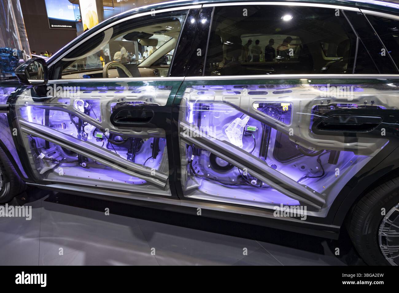 X-ray imaging, car body technology, car body, Chery brand, electric ...