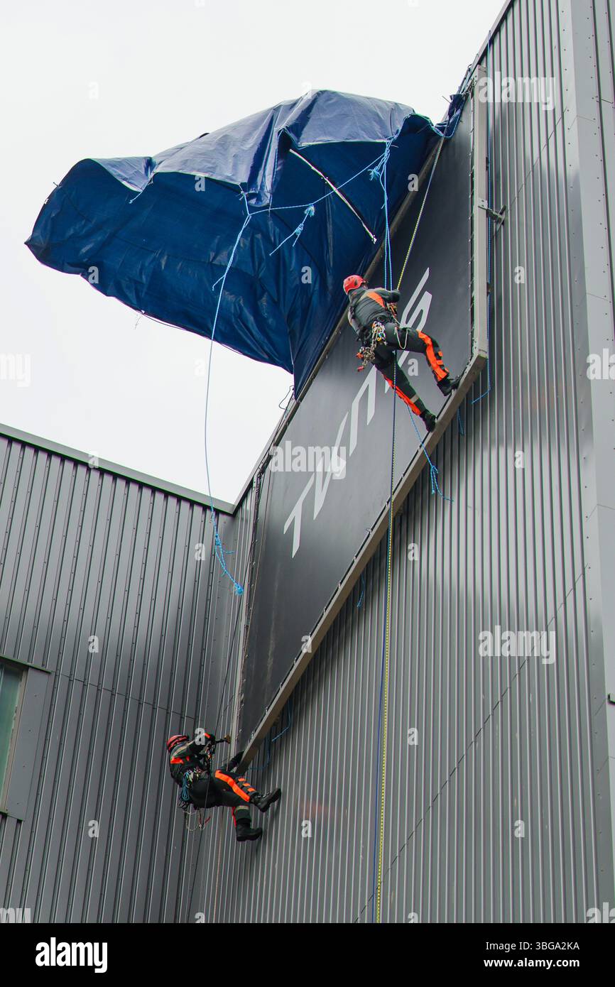 Kiel, Germany. 04th June, 2025. The new Thyssenkrupp Marine Systems ...