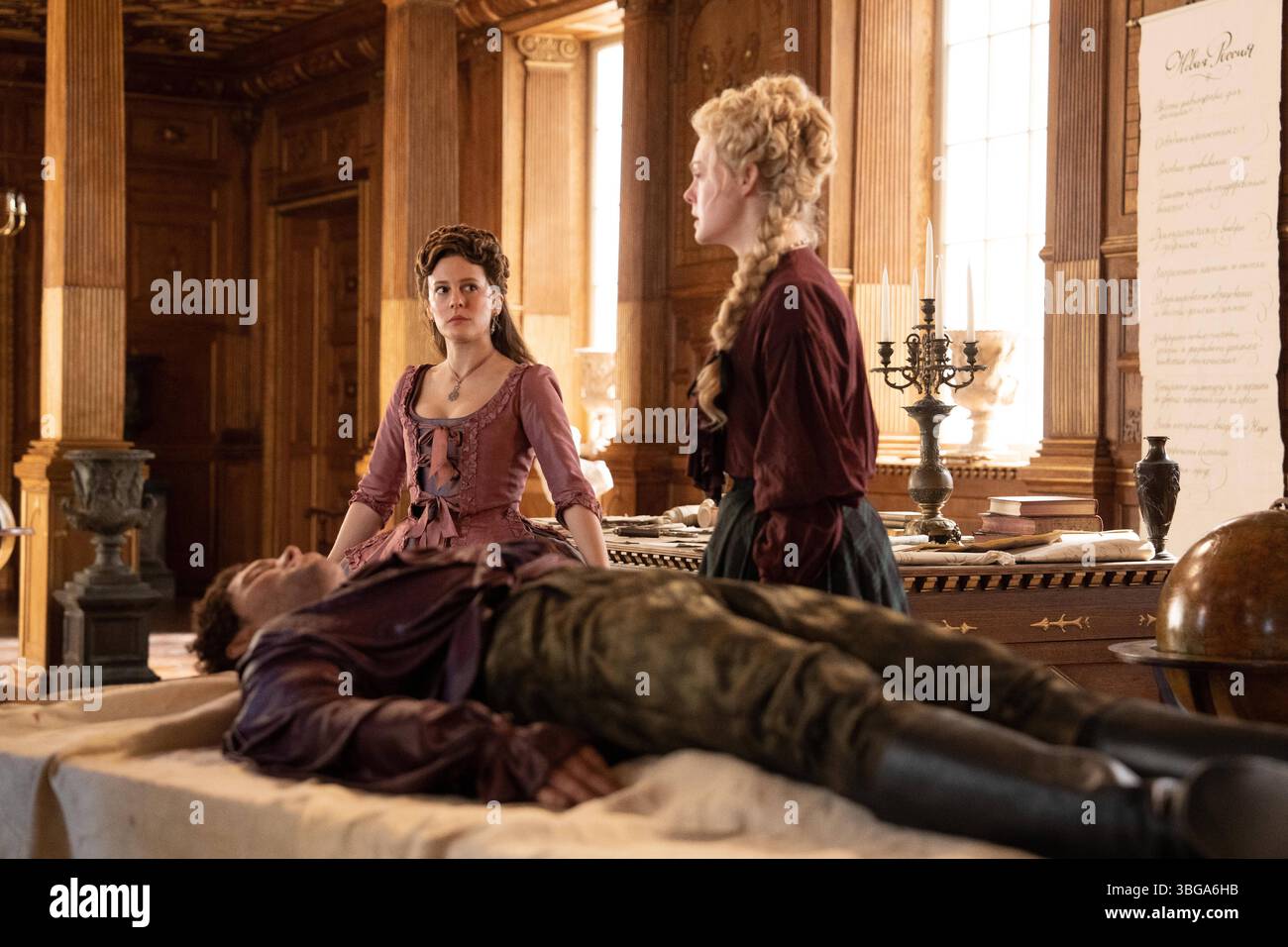 Elle Fanning, Phoebe Fox, "The Great" Season 3, (2023). Photo credit ...