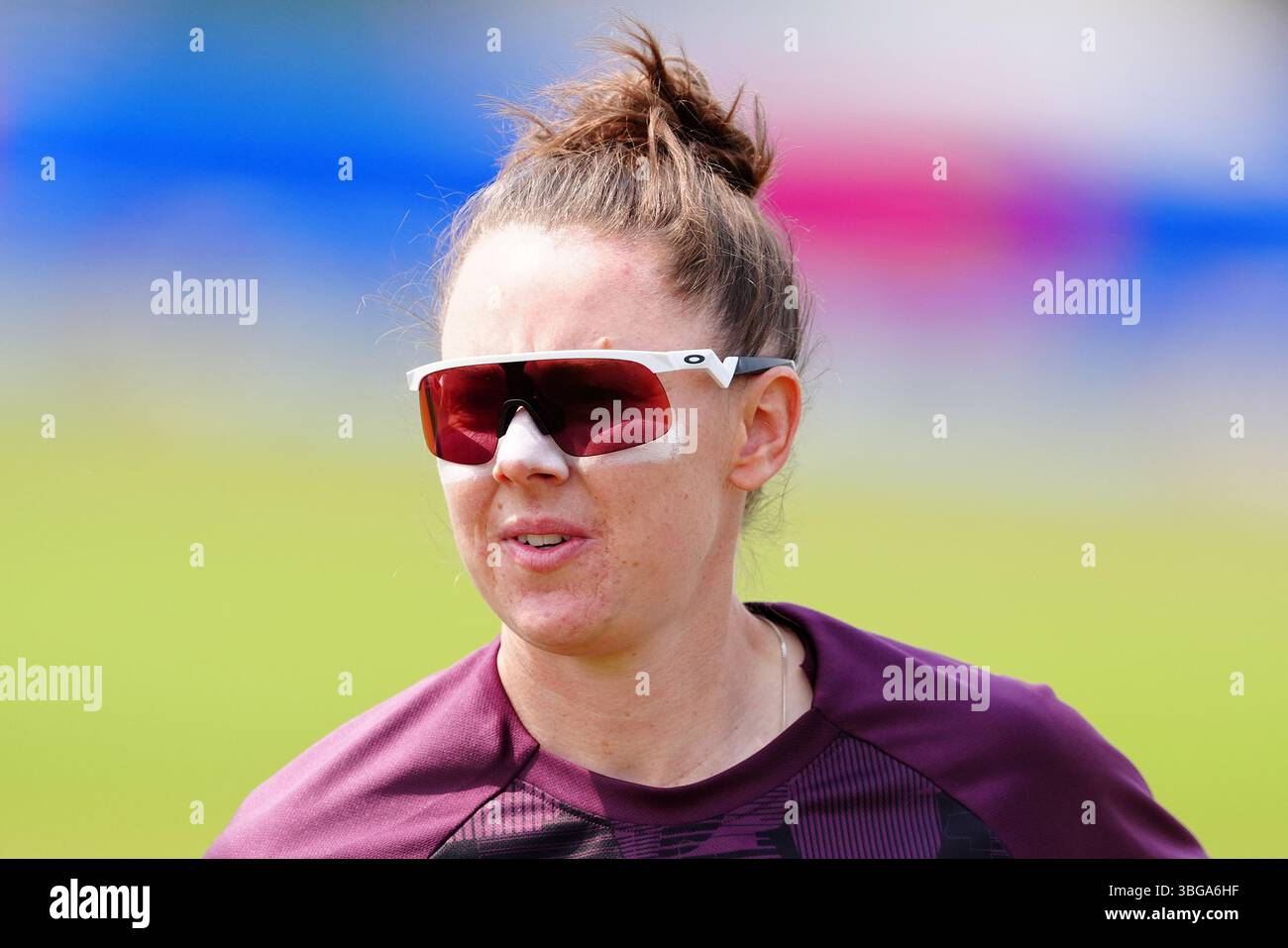 England's Linsey Smith during the second Women's One Day International ...