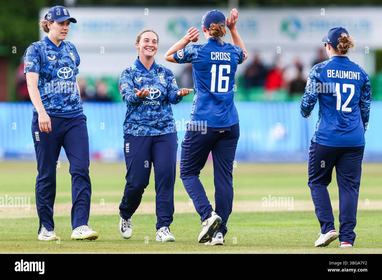 Leicester, UK. 04th June, 2025. #64, Alice Capsey of England (no cap ...