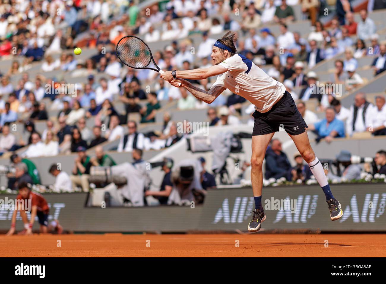 Alexander Bublik of Kazakhstan during the Roland-Garros 2025, French ...