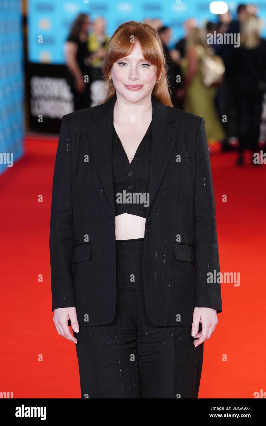 Bryce Dallas Howard attending the world premiere of Deep Cover at the ...