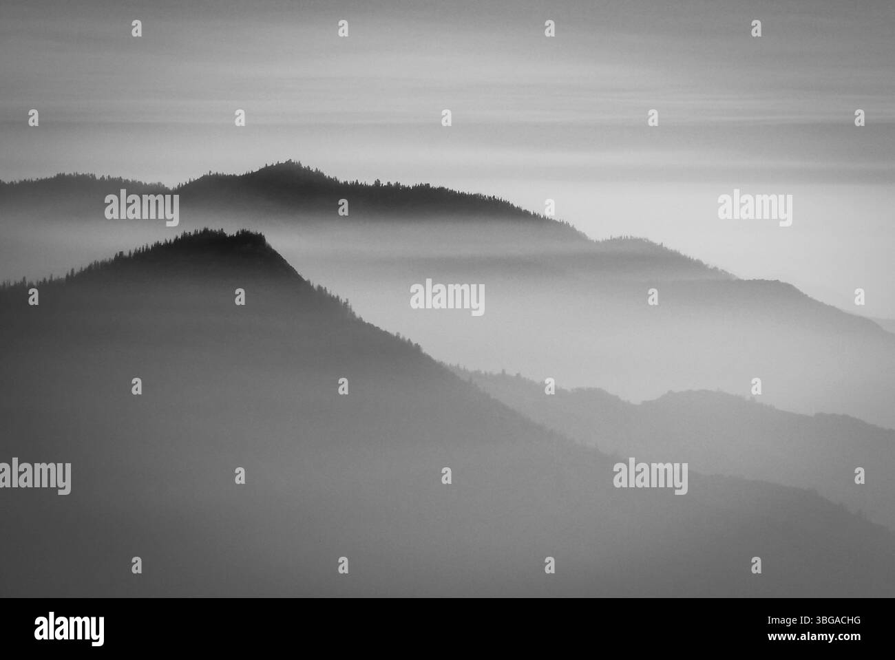 Moro Rock is a granite dome rock formation in Sequoia National Park ...