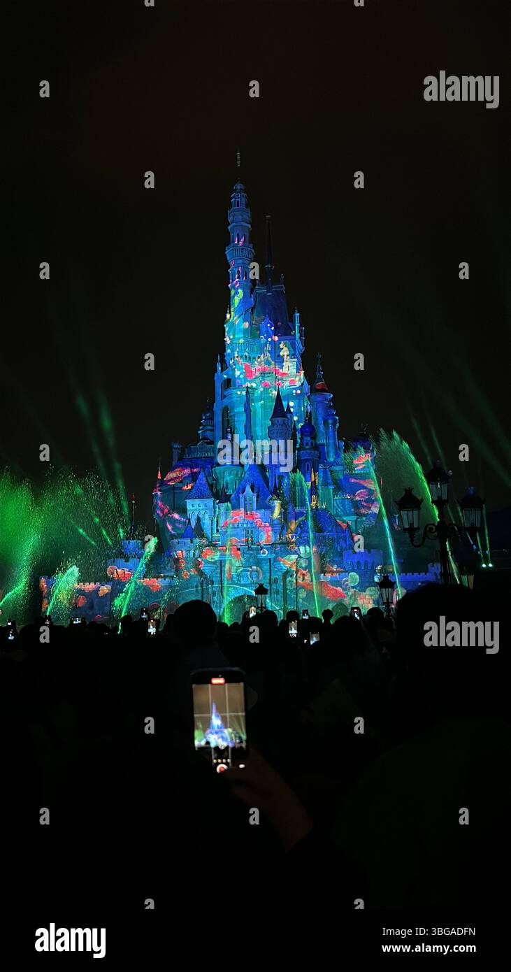 Hk disney castle hi-res stock photography and images - Alamy