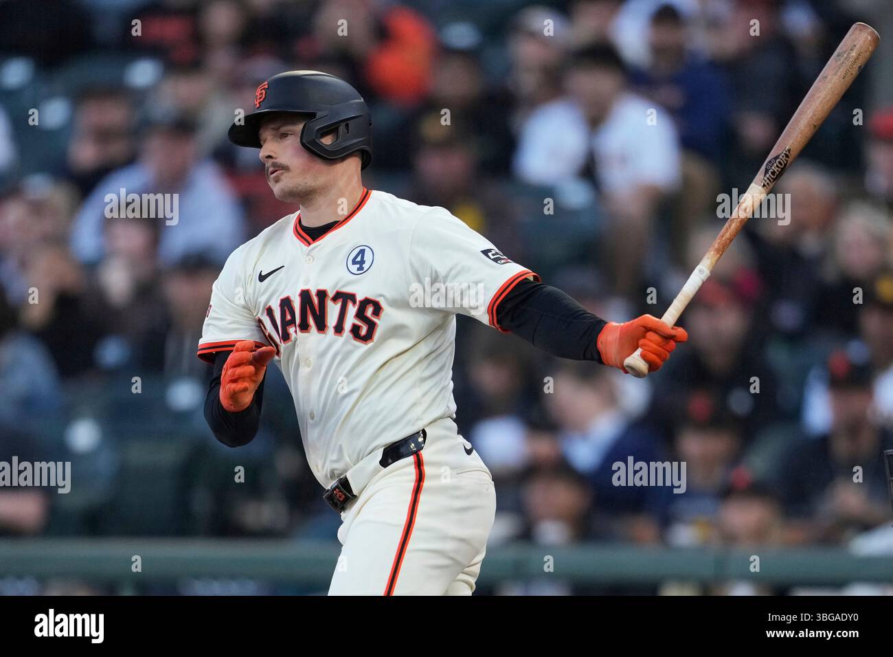 San Francisco Giants' Matt Chapman during a baseball game against the ...