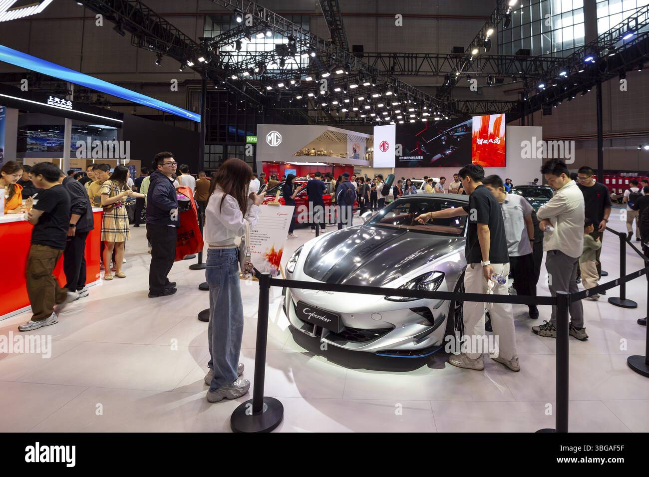 Vehicle, car, electric car, electromobility, Chinese, brand, MG, Shanghai motor show 2025 ...