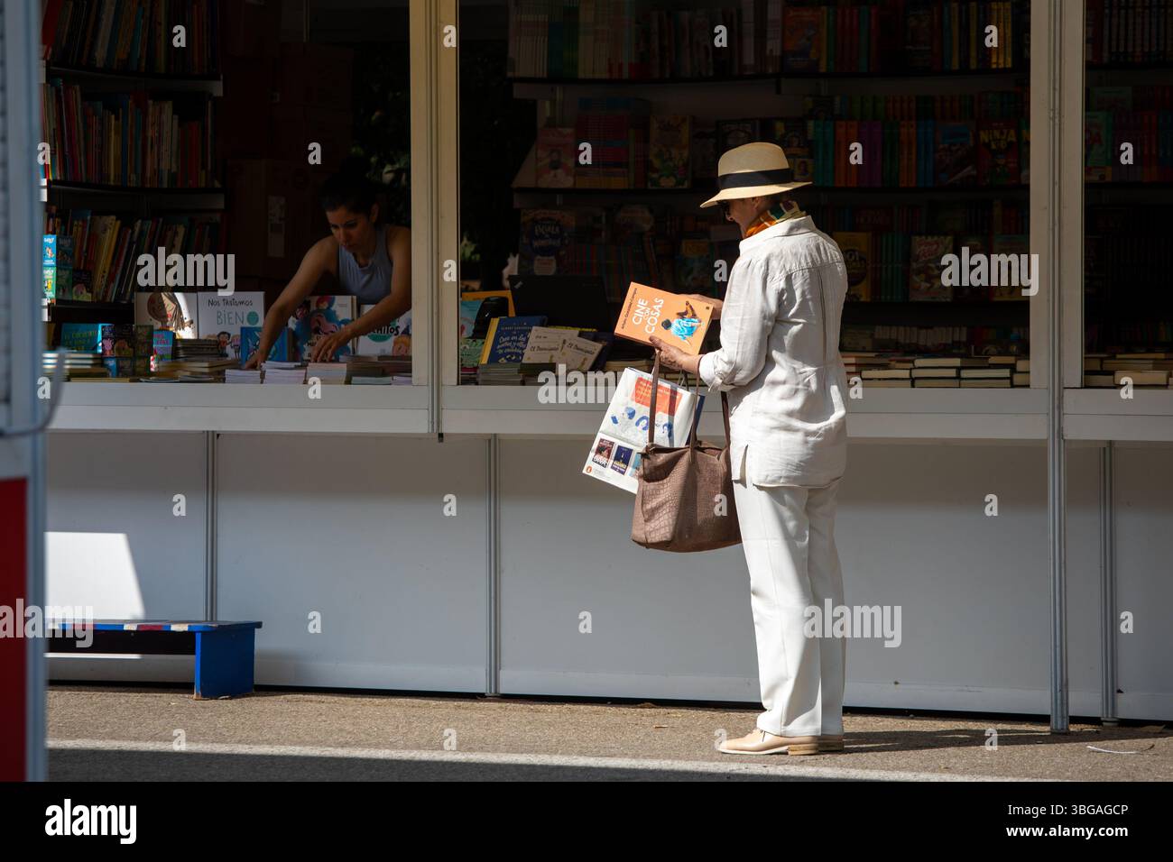 Madrid, Spain. 04th June, 2025. 84th Madrid Book Fair, held from May 30 ...