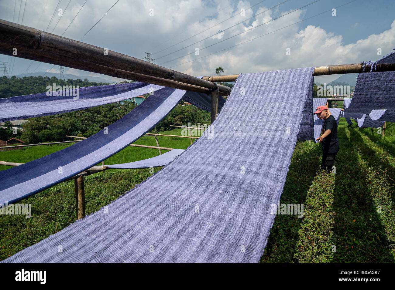 June 4, 2025, Bandung Regency, West Java, Indonesia: Craftsmen dry ...