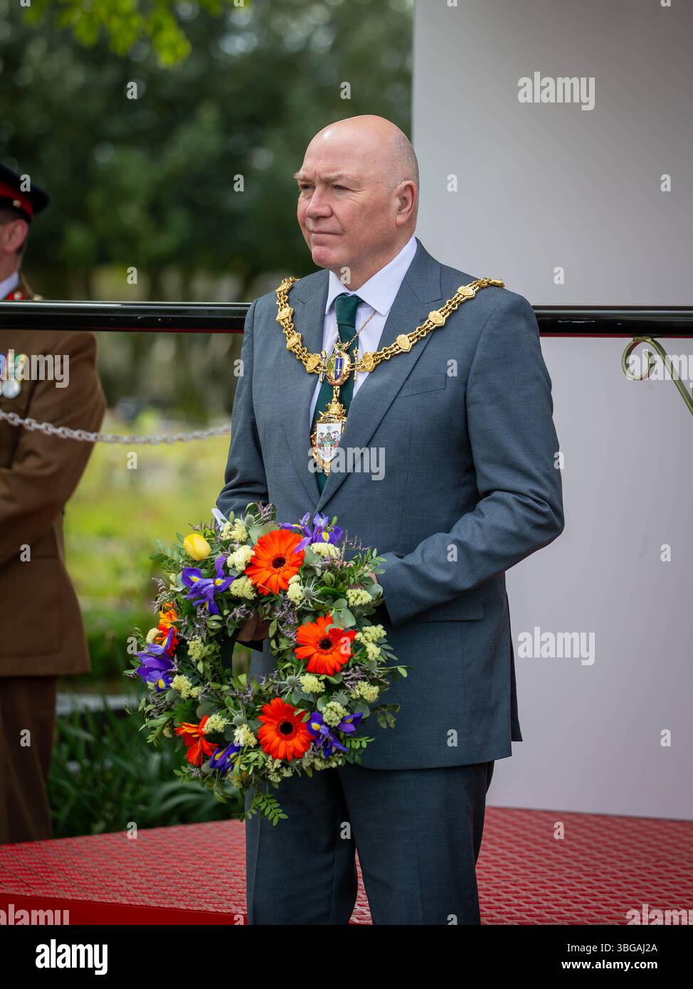 ANZAK Day 2024 was celebrated in Soldier's Corner at Warrington ...
