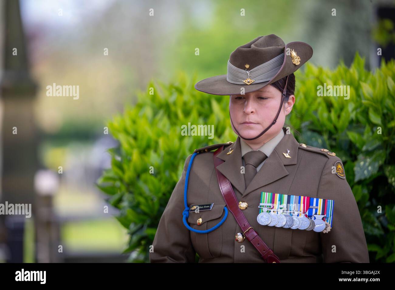 ANZAK Day 2024 was celebrated in Soldier's Corner at Warrington ...