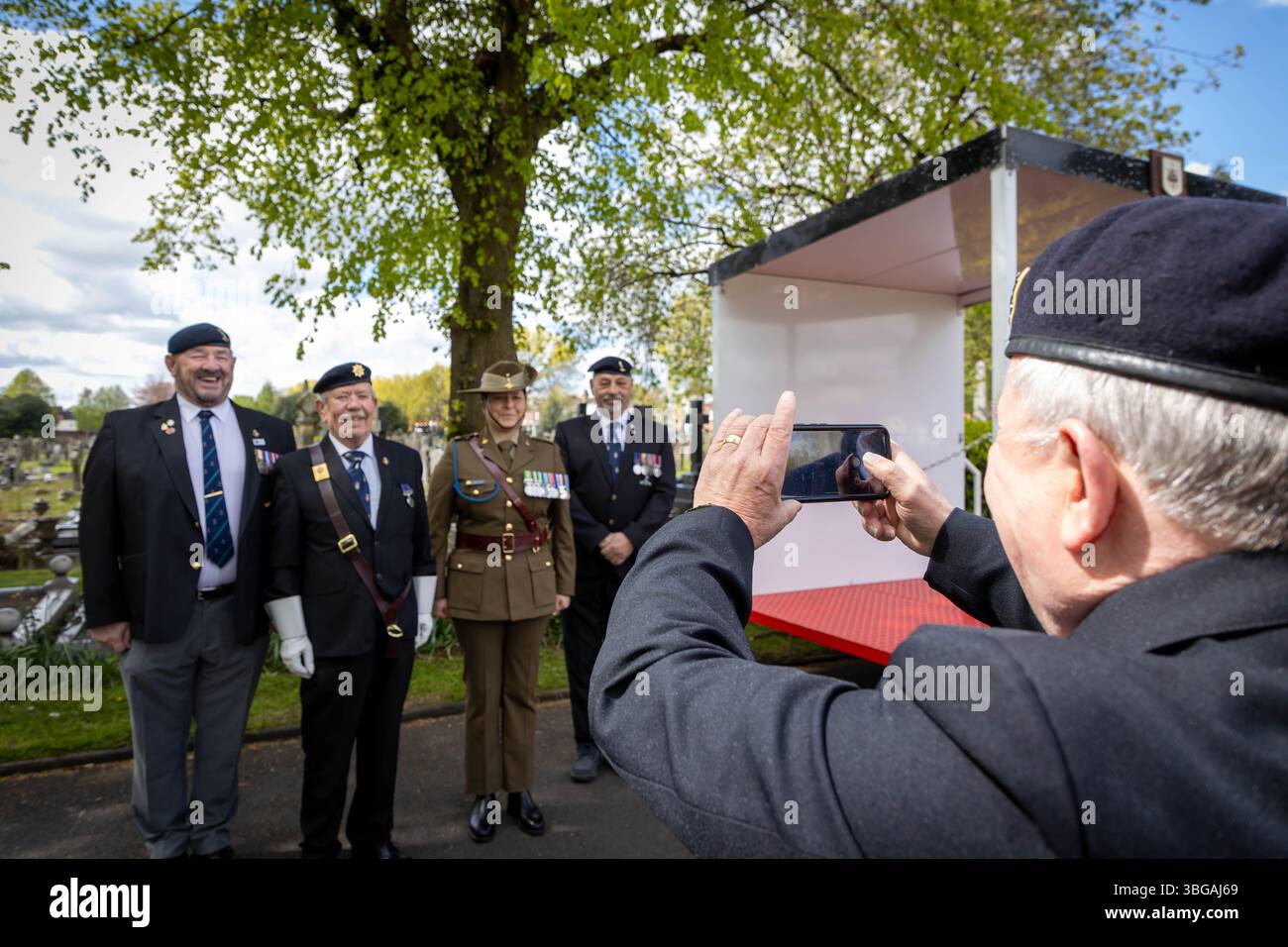 ANZAK Day 2024 was celebrated in Soldier's Corner at Warrington ...