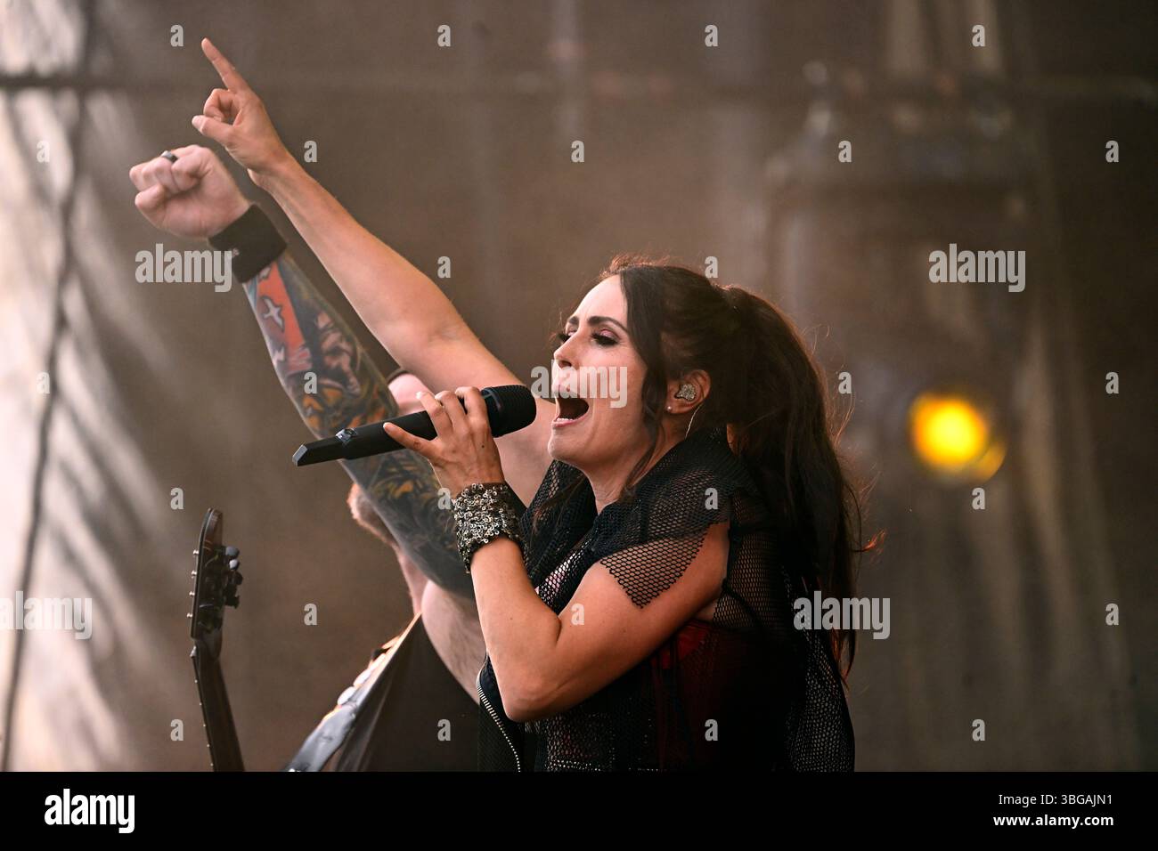 Solvesborg, Sweden. 4th June, 2025. Within Temptation (Netherlands ...
