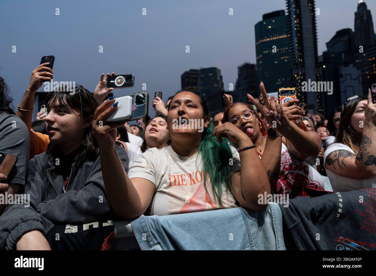 June 3, 2025, New York, New York, United States: Huge crowd of fans ...