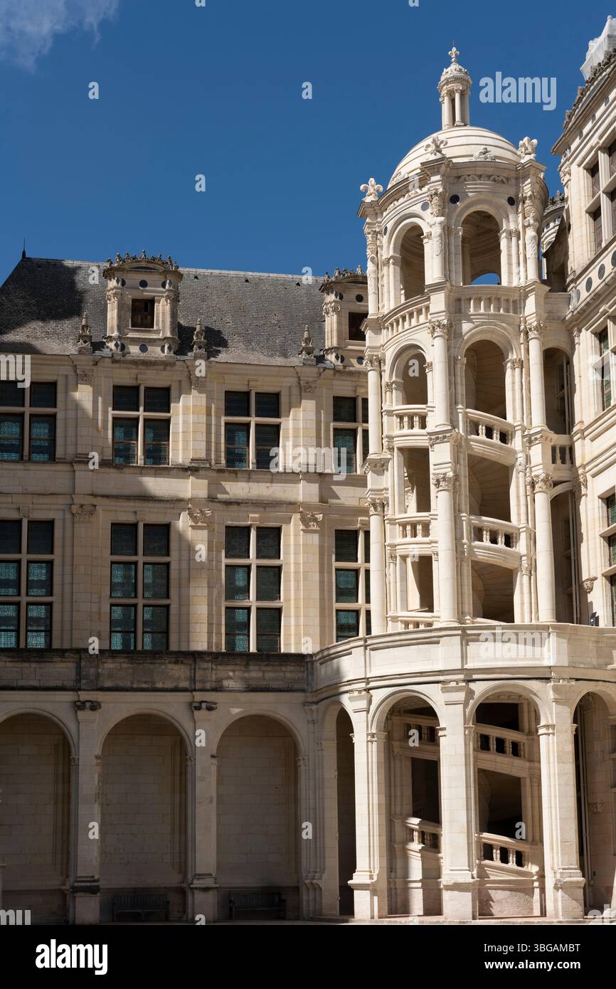 Elegant Renaissance château showcases symmetrical facade with ...