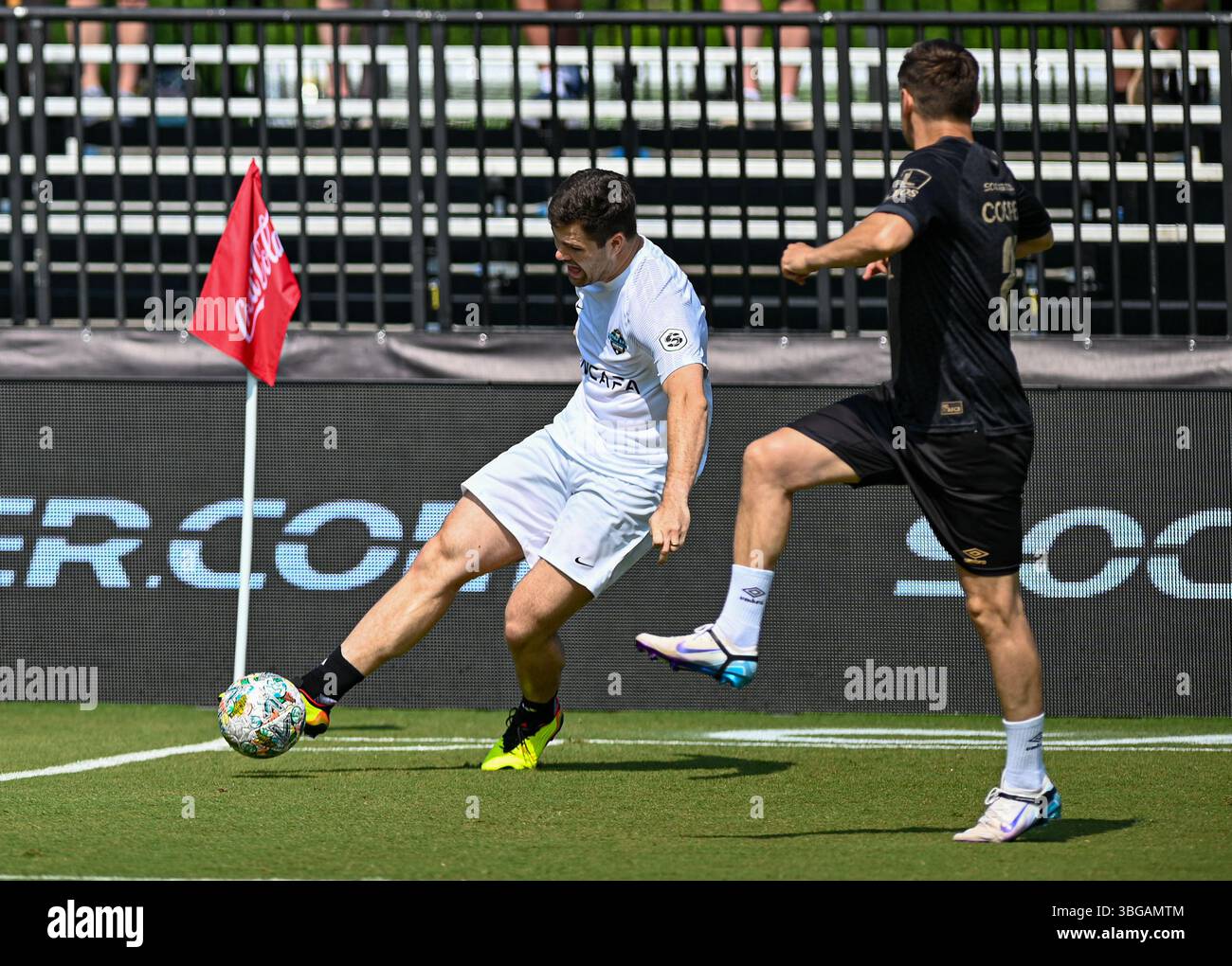 Durham, North Carolina, USA. 4th June, 2025. The CONCAFA SC forward ...