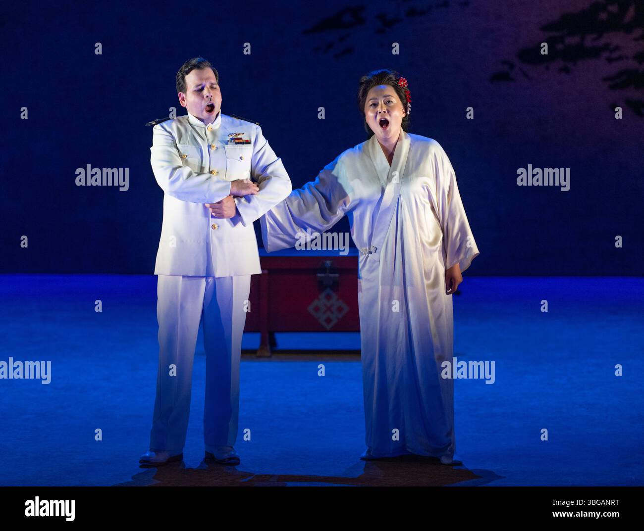 Grange Park Opera, Surrey, UK. 4th June, 2025. Dress rehearsal for ...