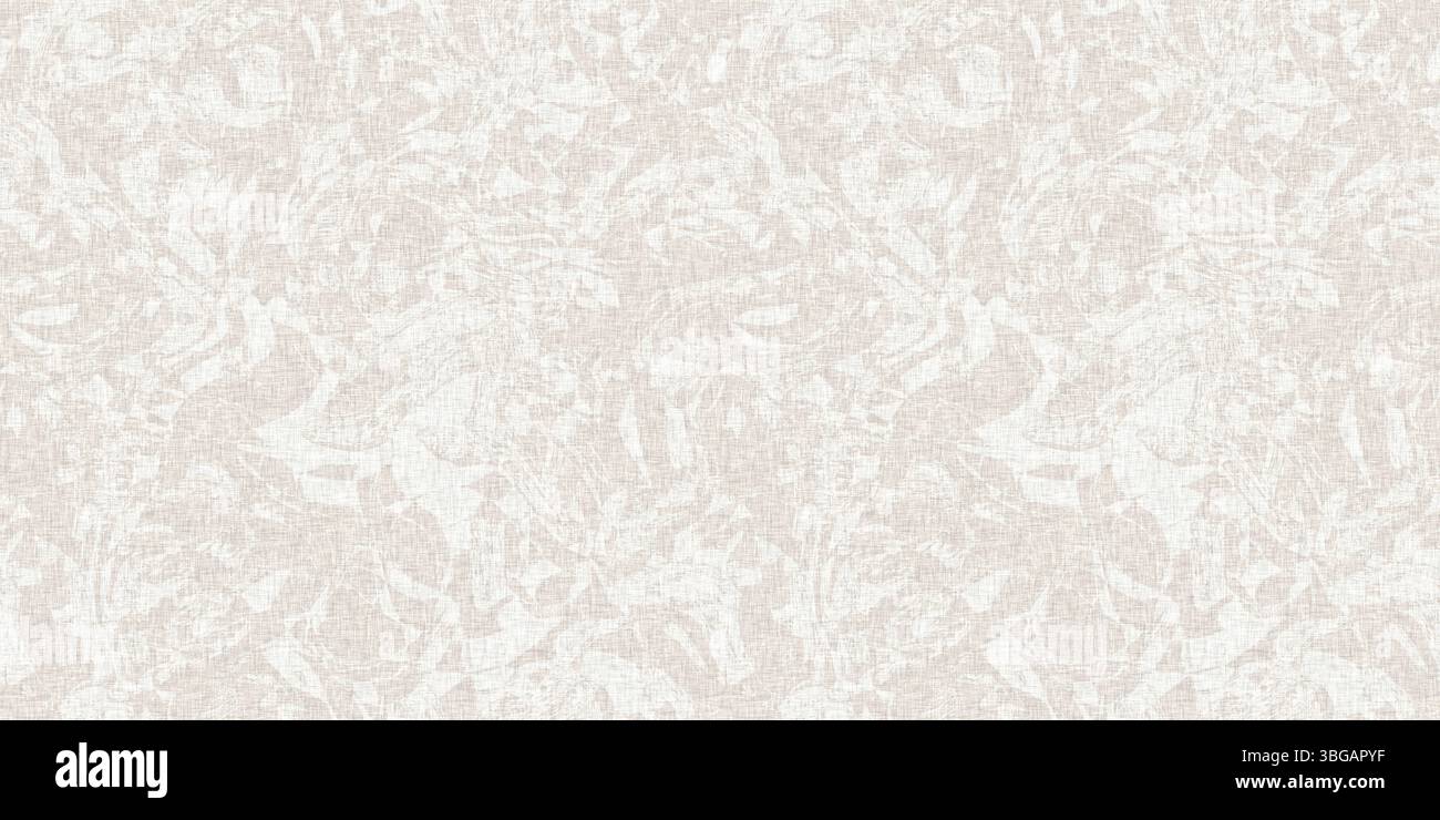 Soft grey speckled seamless border textile pattern. Marled subtle linen ...