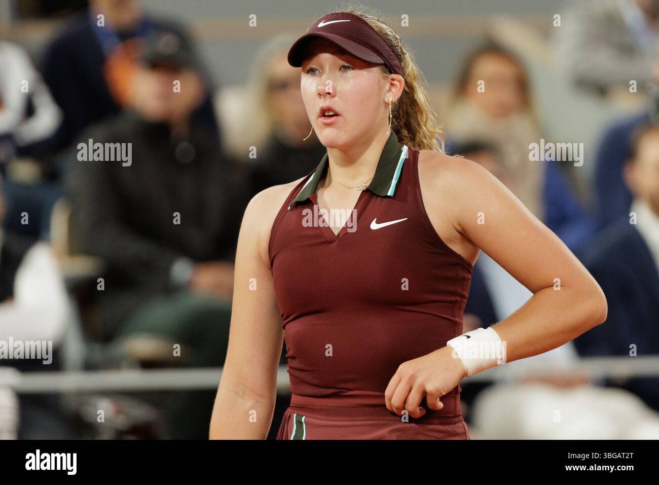 Mirra Andreeva during the Roland-Garros 2025, French Open, Grand Slam ...