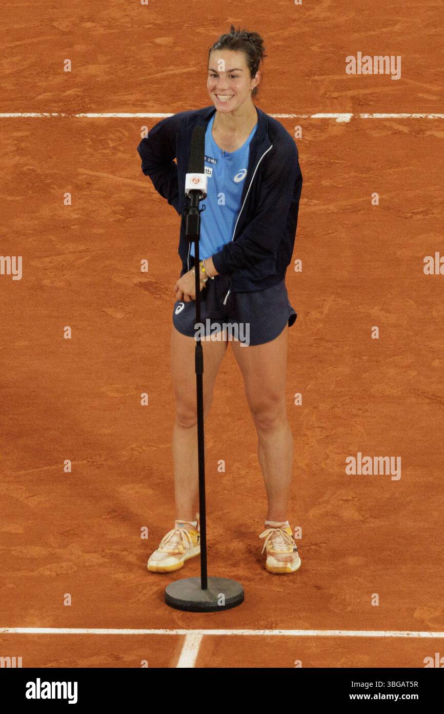 Lois Boisson of France during the Roland-Garros 2025, French Open ...