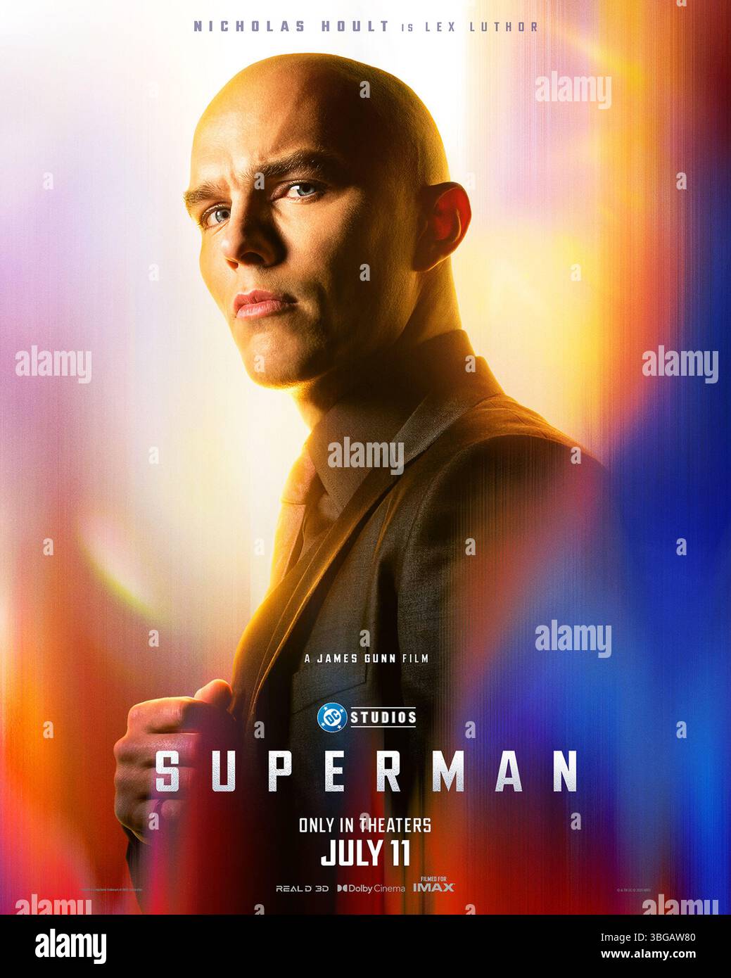 Superman (2025) POSTER ART Character Art: Nicholas Hoult - Lex Luthor ...
