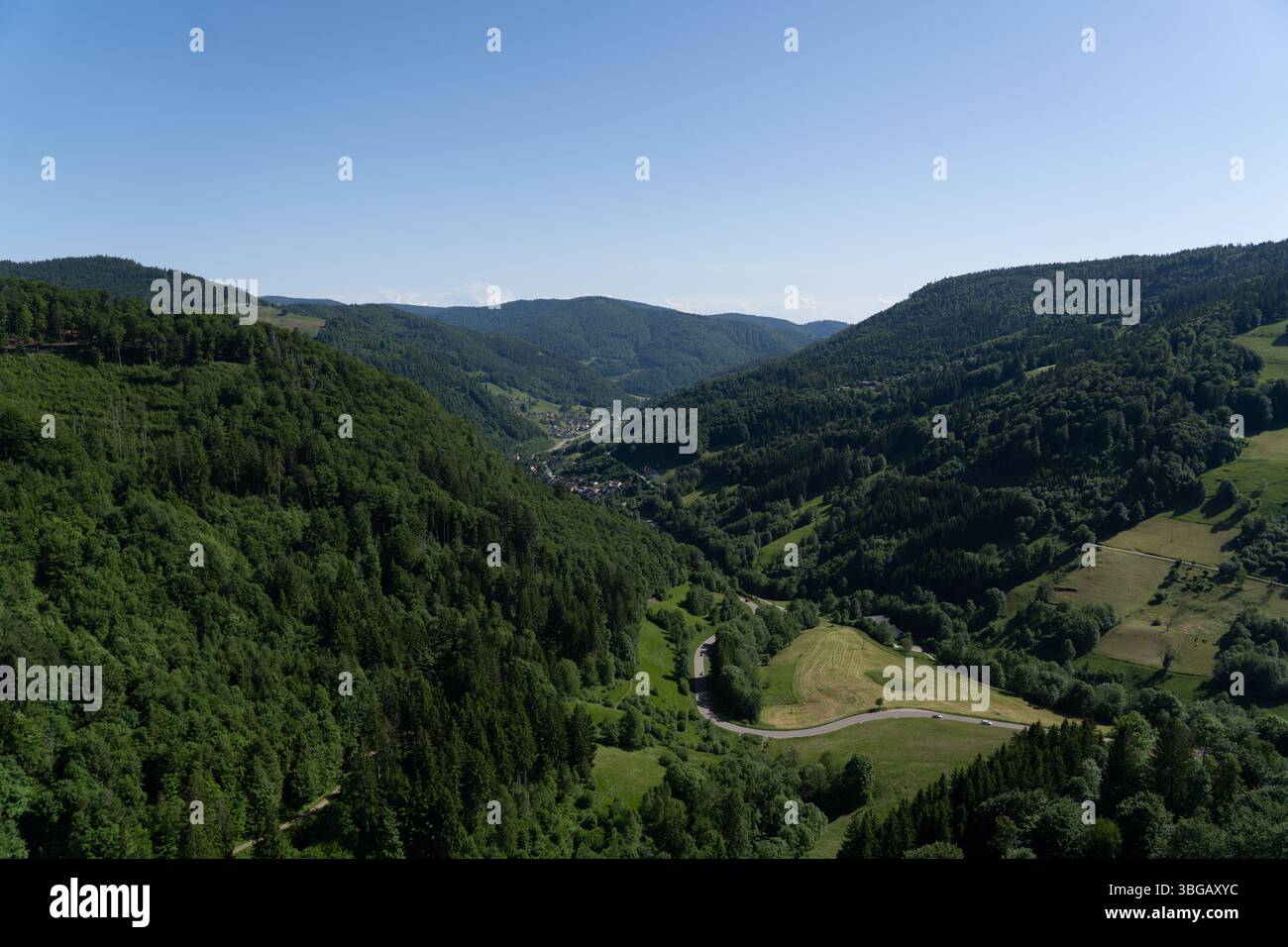 Panoramic view valley from hi-res stock photography and images - Alamy