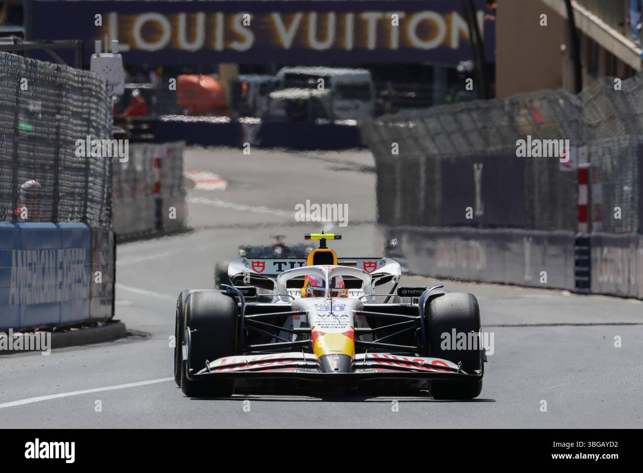 Monaco, May 25th 2025. Formula 1 Tag Heuer Grand Prix de Monaco 2025. Pictured: #30 Liam Lawson ...