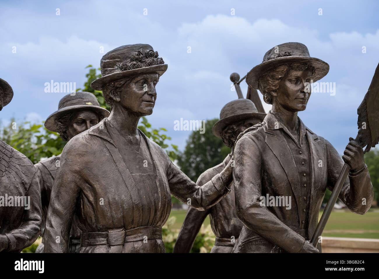 Tennessee Woman Suffrage Monument Stock Photo - Alamy