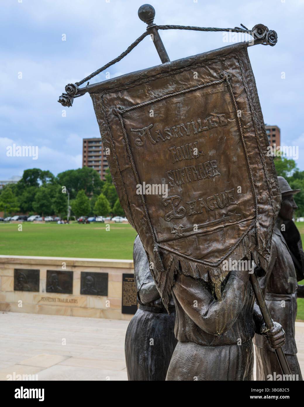 Tennessee Woman Suffrage Monument Stock Photo - Alamy