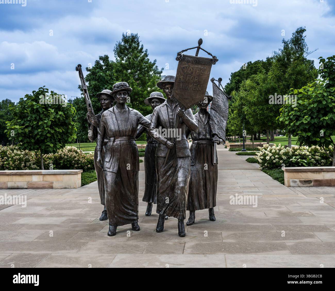 Tennessee Woman Suffrage Monument Stock Photo - Alamy