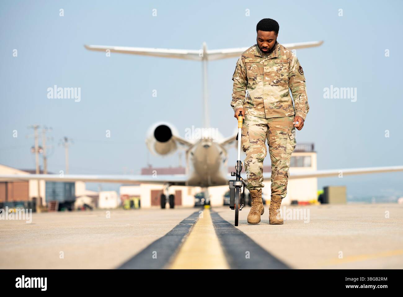 Airfield operations runway inspection hi-res stock photography and ...