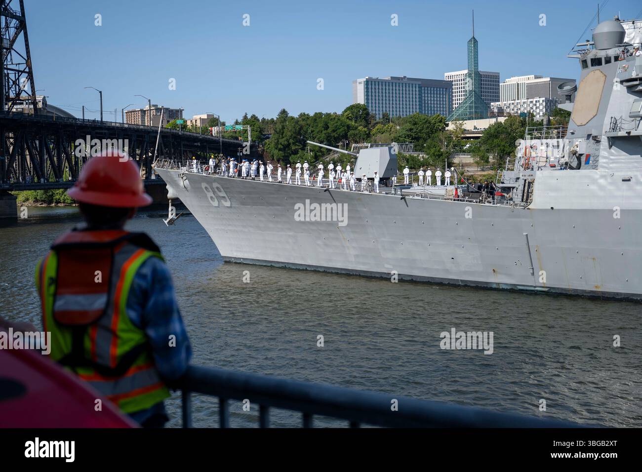 PORTLAND, OREGON (June 3, 2025) – The Arleigh Burke-class guided ...