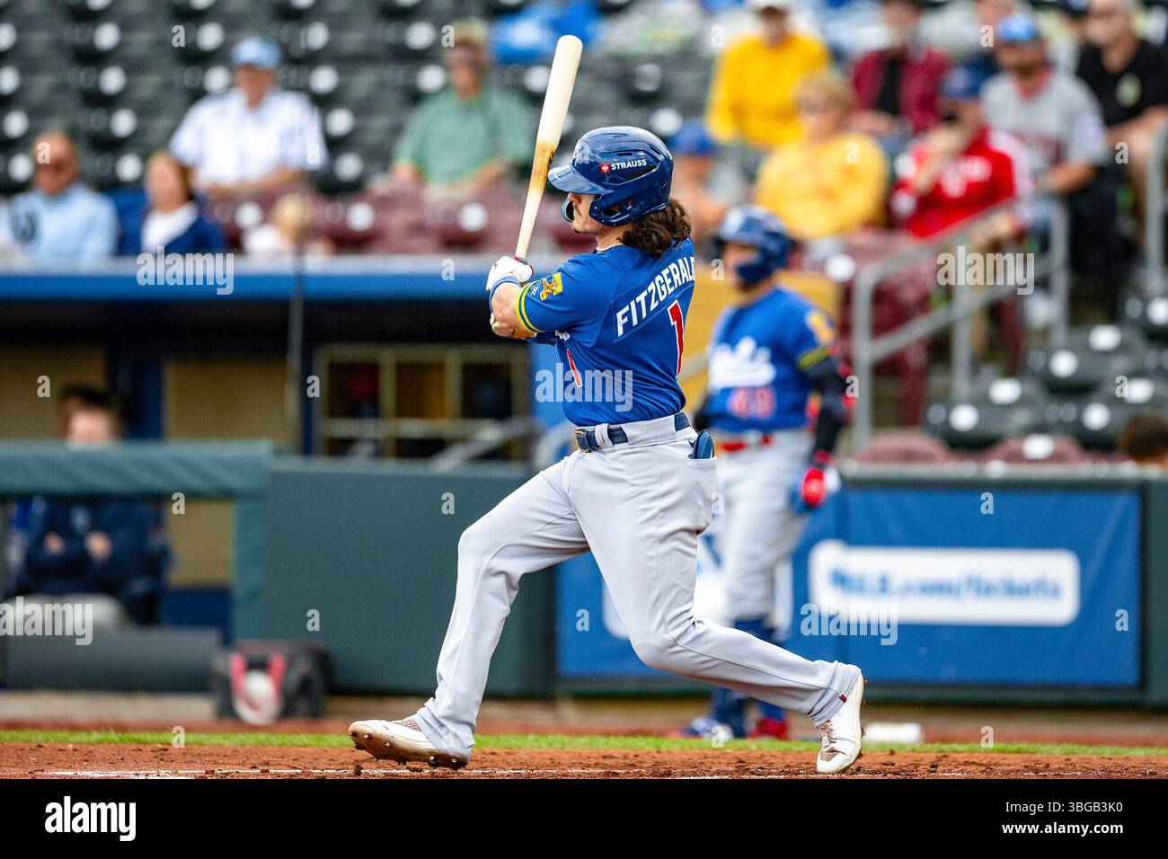 May 29, 2025 - Omaha, NE U.S. - St. Paul Saints shortstop Ryan ...